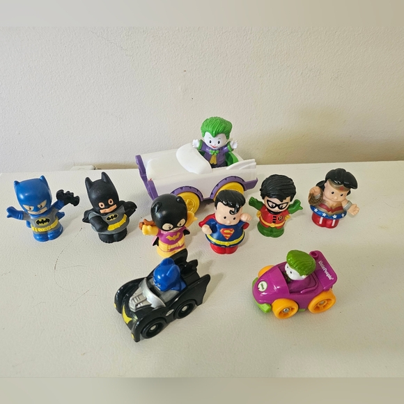 Fisher-Price | Toys | Fisher Price Little People Dc Figures | Poshmark